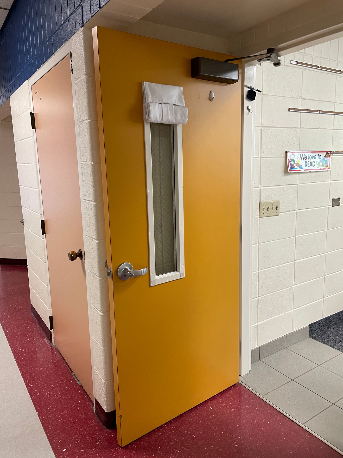 Classroom Lockdown Curtain - White – Dani Designs Co